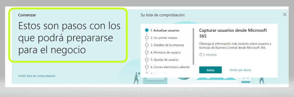 Onboarding en Microsoft Dynamics 365 Business Central: Banner. [English ...