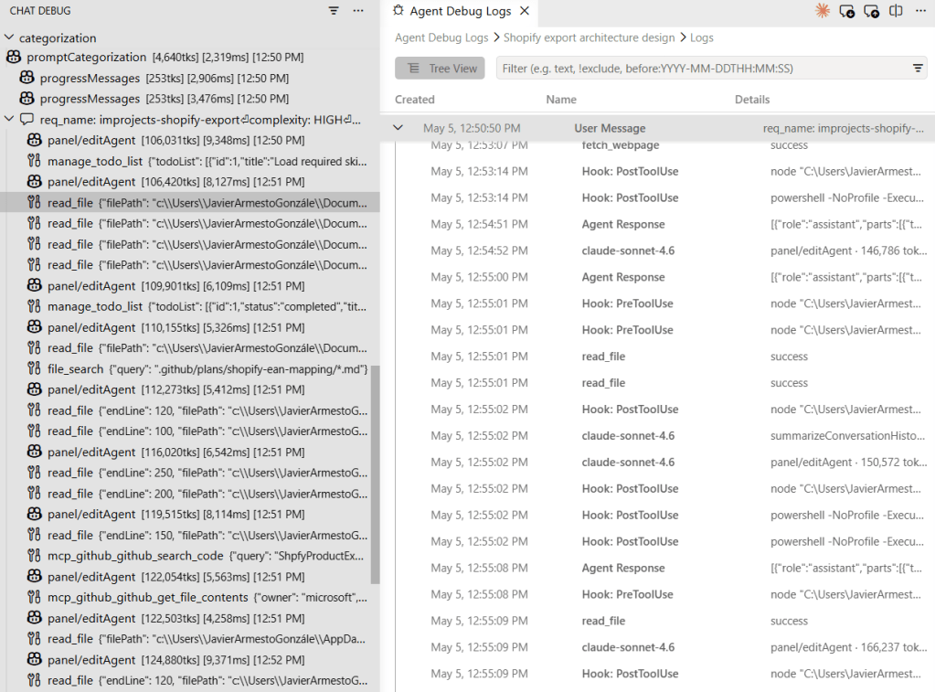 Open the Black Box of Your Agent: Agent Logs and Chat Debug View in VS ...